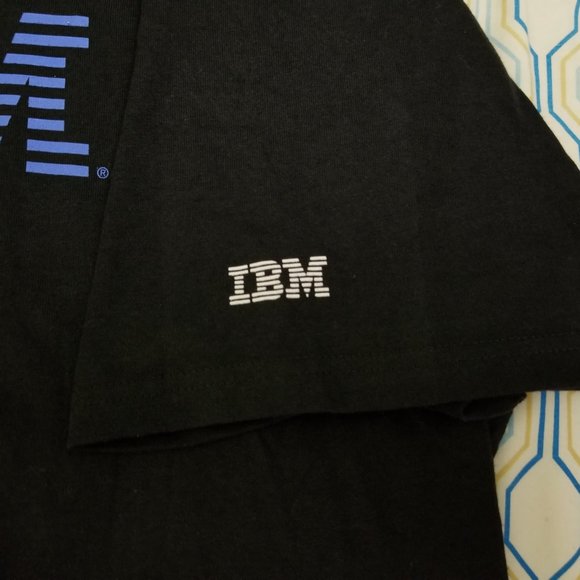 Vintage | Shirts | Vintage 9s Ibm Computers T Shirt Eye Bee M Tech ...